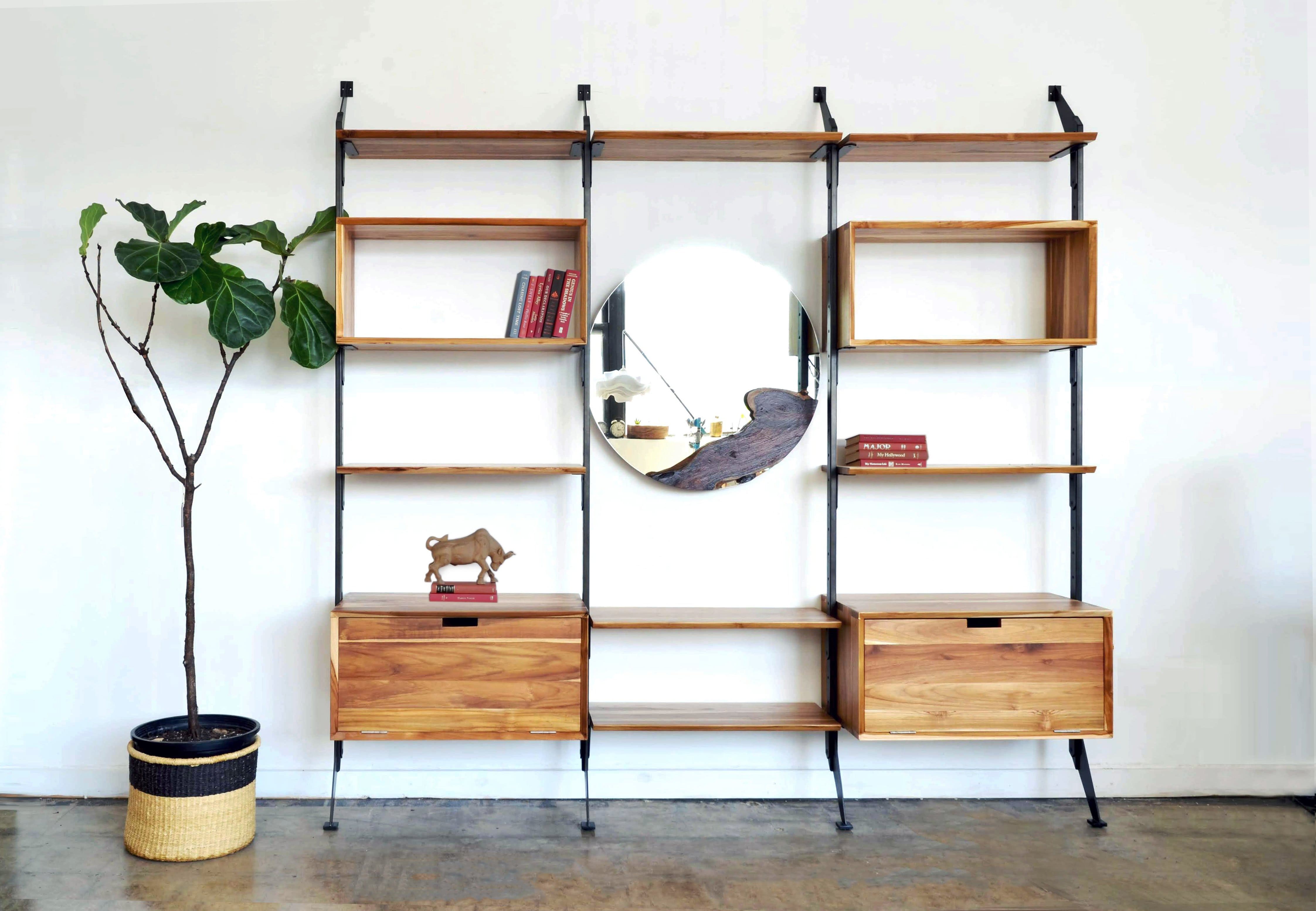 Apollo Wall System with Counter Desk & Storage – from the source